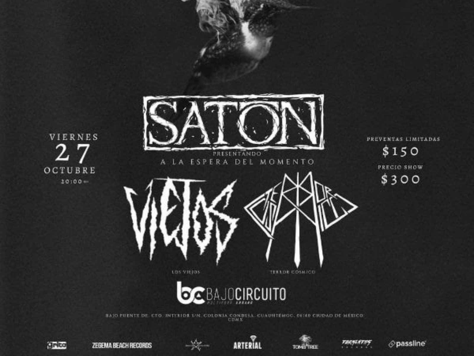 Satón presentará su nuevo álbum en Bajo Circuito - Bravo Revista